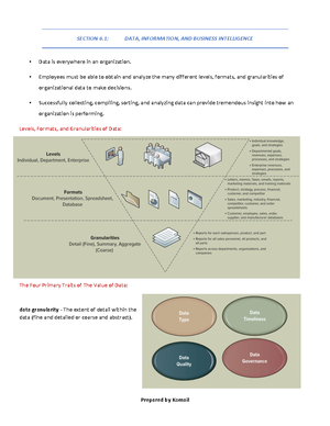 MS Excel Exercises 1 - Lap meterial - BIS202 Exercises Year 2020/2021 – Semester 2 EXERCISE 1 ...