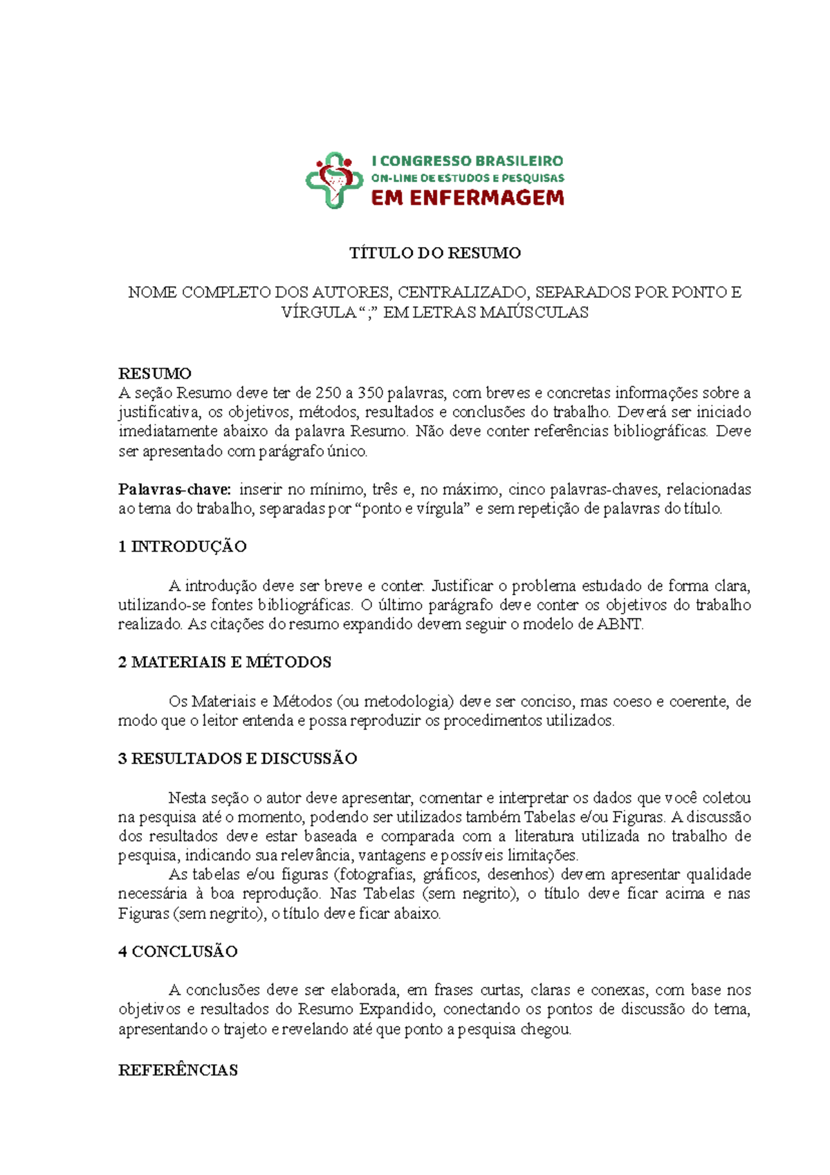 Modelo De Resumo Manuscrito - FDPLEARN