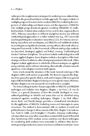 Cross-Cultural Analysis Methods and Applications by Eldad Davidov ...