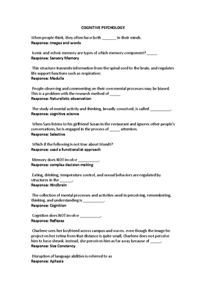 Retrieval Cues ( Cognitive Psychology) - Cognitive Psychology Retrieval ...