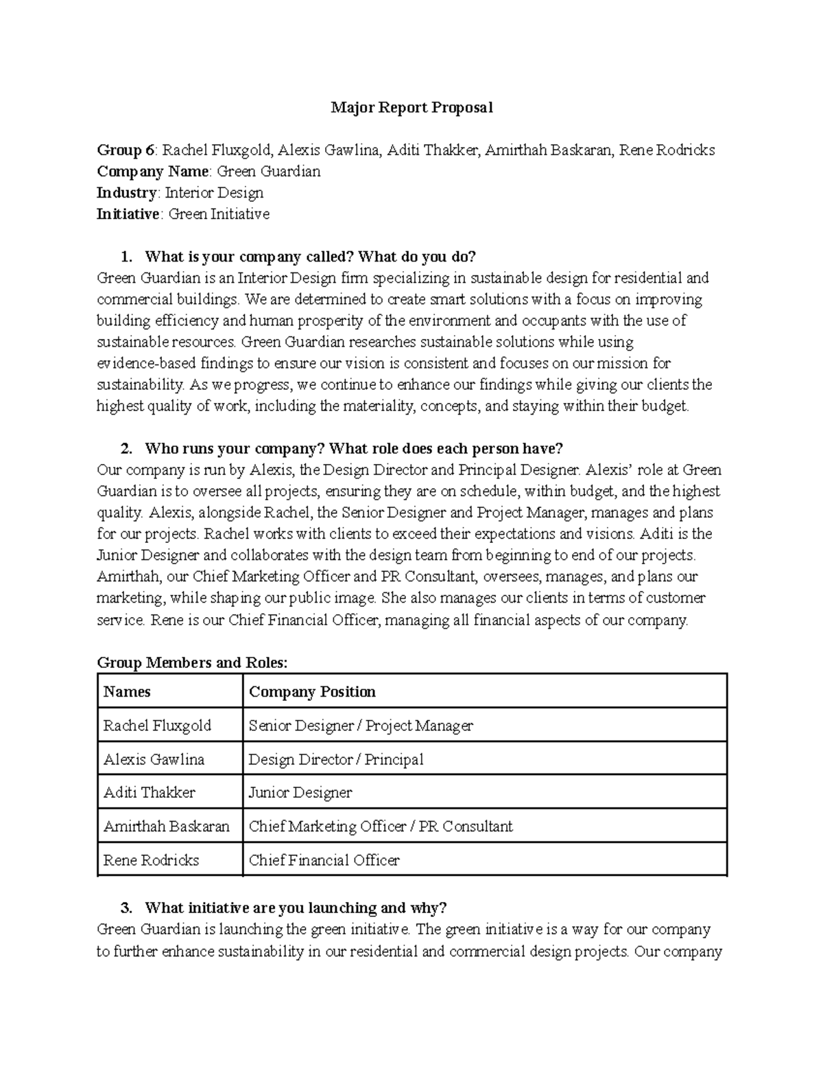 Group 6 CMN 279 Assignment 2 Major Report Proposal - Major Report ...
