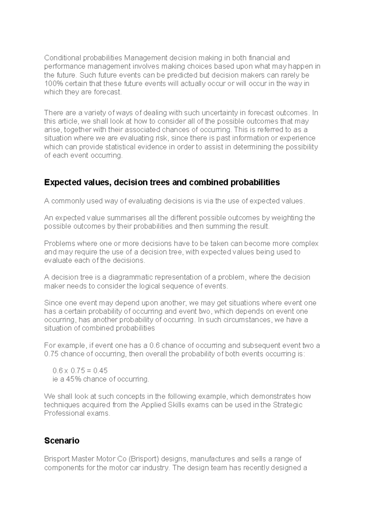 Condit~1 - AFM techinical articles - Conditional probabilities ...