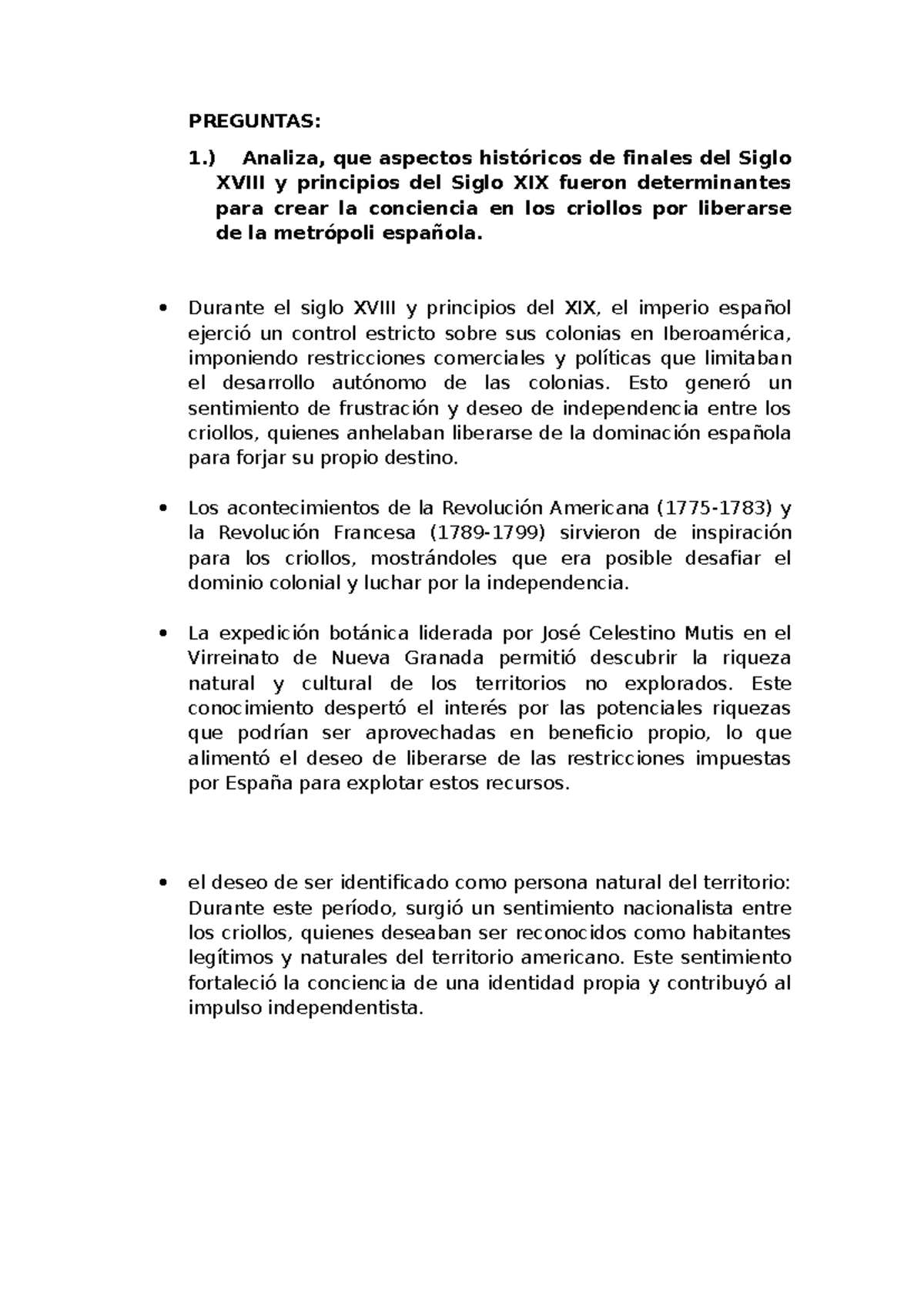 Preguntas de la película - PREGUNTAS: 1.) Analiza, que aspectos ...