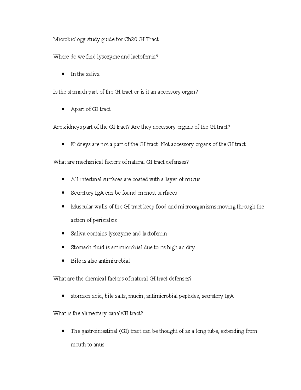 Microbiology Study Guide Ch 20 Copy Microbiology Study Guide For