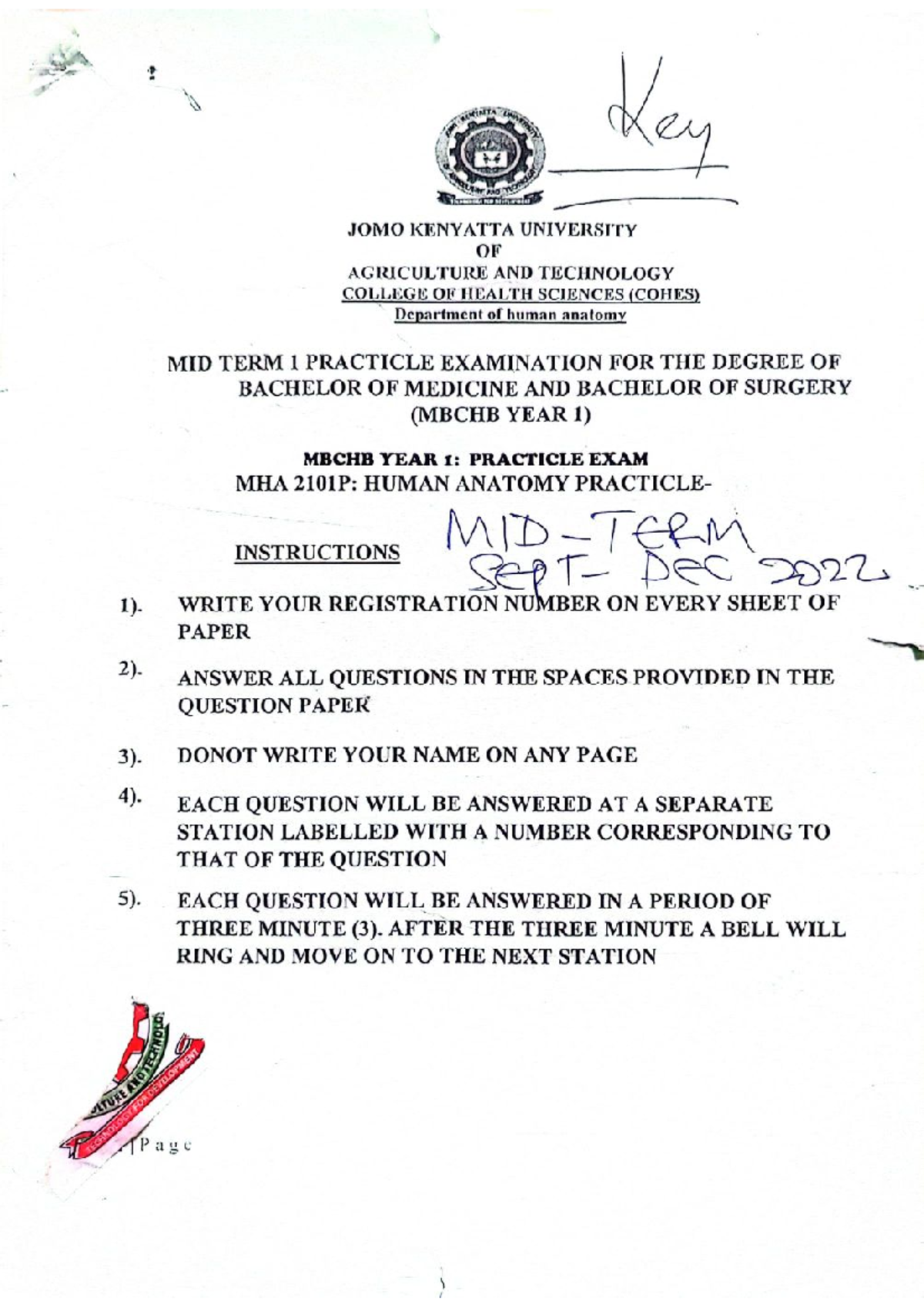 Practical sample - anatomy - Studocu