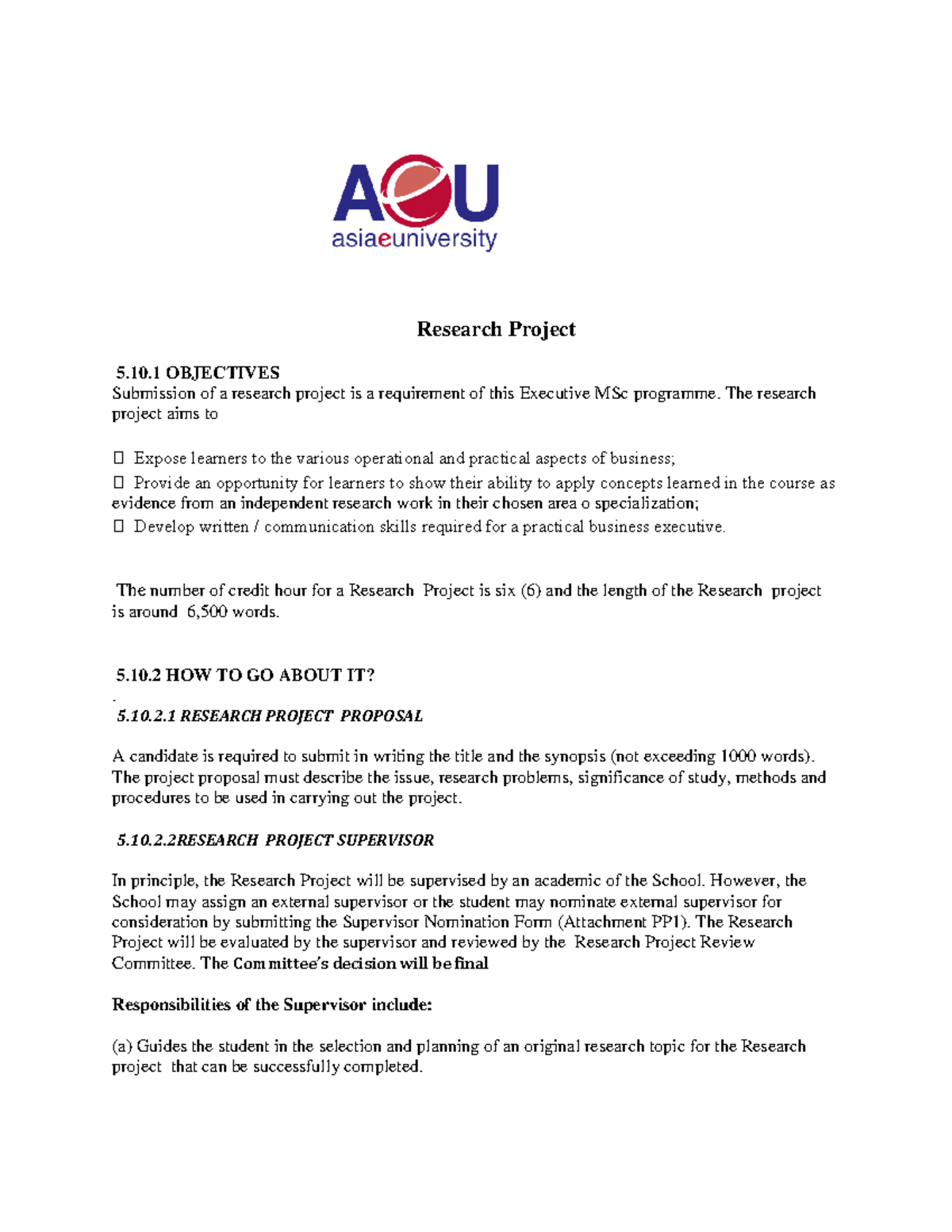01. Research praposal and research Guide Line - Research Project 5.10 ...