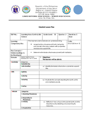 Science Quarter-4-Module-1 - 7 Science Quarter 4 - Module 1: Locating ...