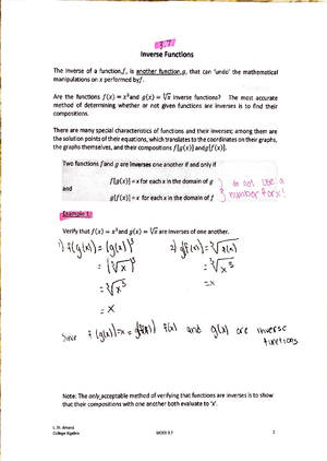 2.5 Quadratic Equations - L. St. Amand Quadratic Equations A quadratic ...