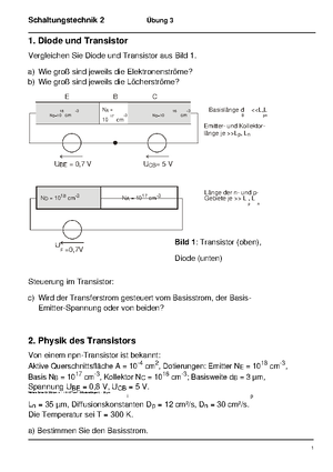 4. Bipolar-Transistoren - 4. Bipolar-Transistoren ####### 1 ...