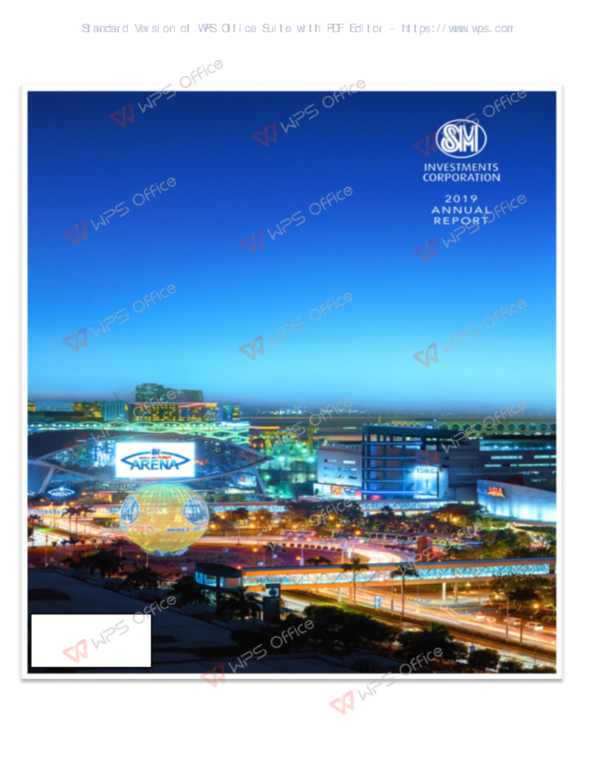 SM Investment Corporation.Financial Report - Company’s Background ...