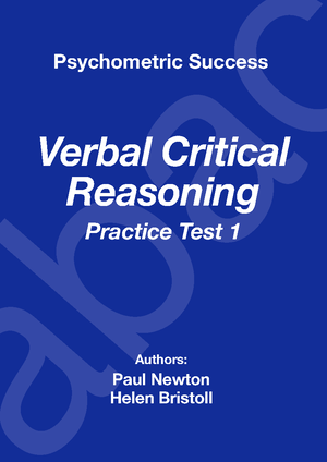 Verbal Ability Test - Verbal Ability Word Relationships Practice Test 1 ...