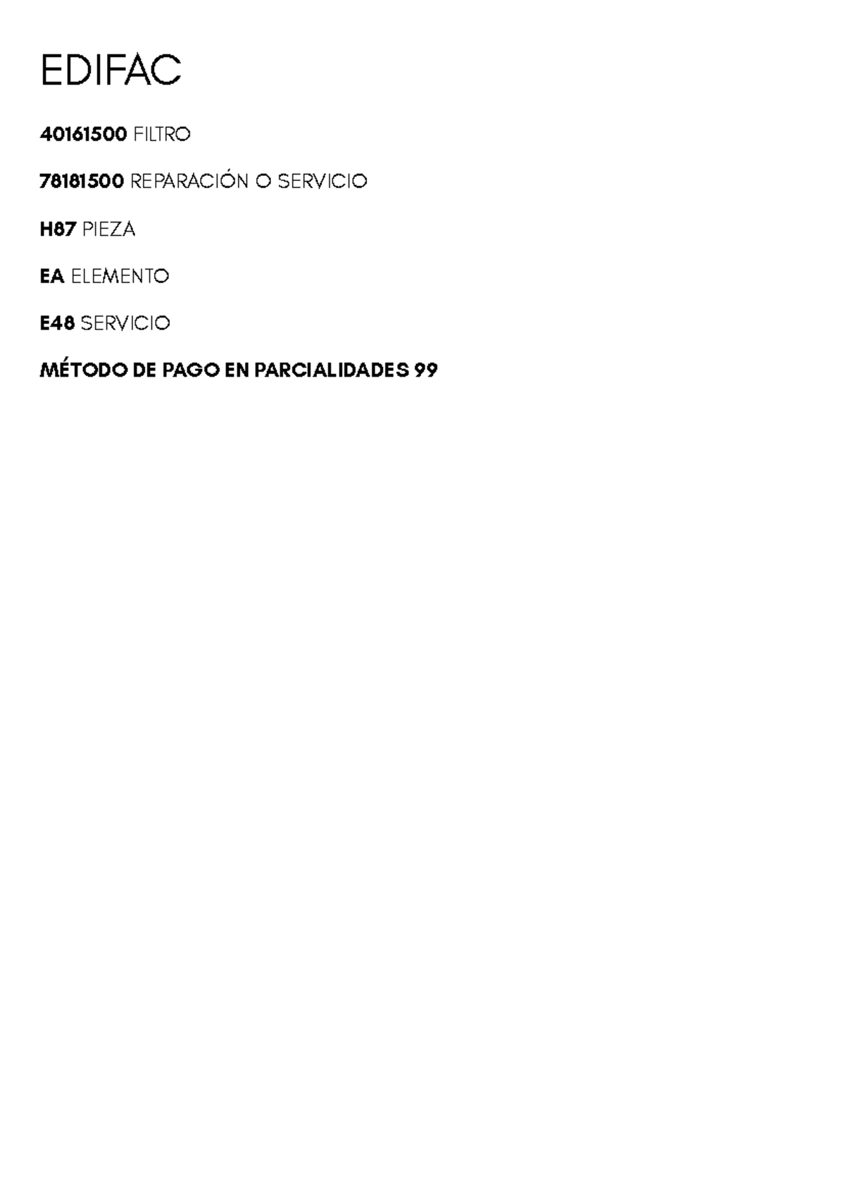 Edifac - Fundamentos de Telecomunicaciones - EDIFAC 40161500 FILTRO ...