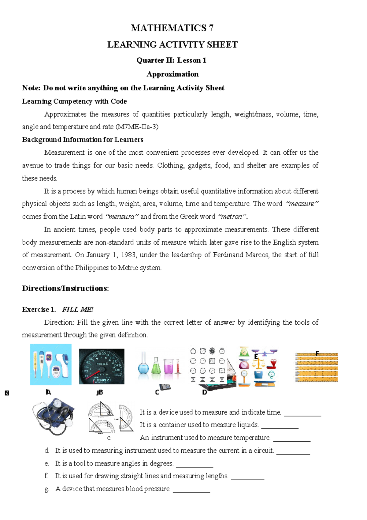 G7 Q2 1 Anislag Febielyn - MATHEMATICS 7 LEARNING ACTIVITY SHEET ...