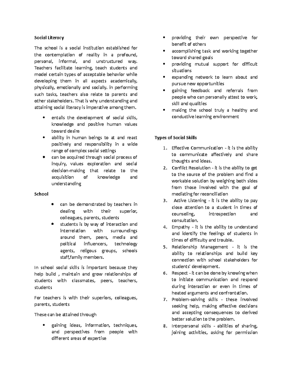 Social Literacy - Building and Enhancing new Literacies Across the ...