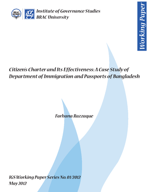 The role of good governance in making good administration. - An ...