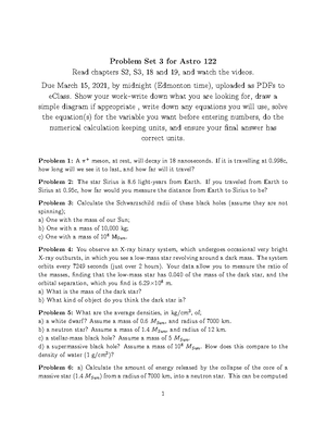 ASTR0120 - Formula Sheet - Astro 120 – Astronomy of the Solar system ...