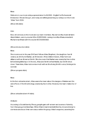 ENT 600 CASE Study 2019 725927 Nurul Farhanah - CASE STUDY(ENT600 ...