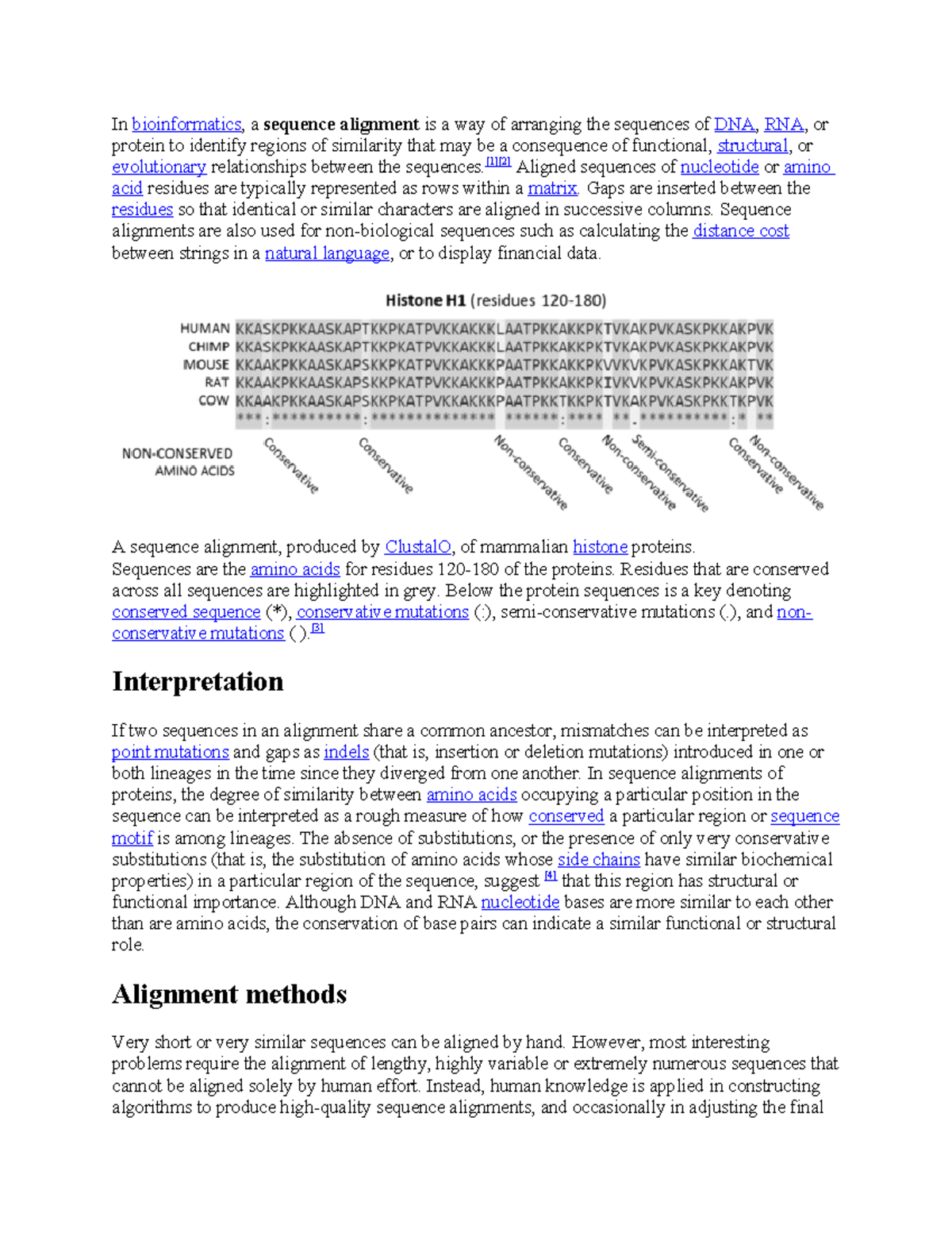 123123123123123123123123 - In bioinformatics, a sequence alignment is a way of arranging the ...