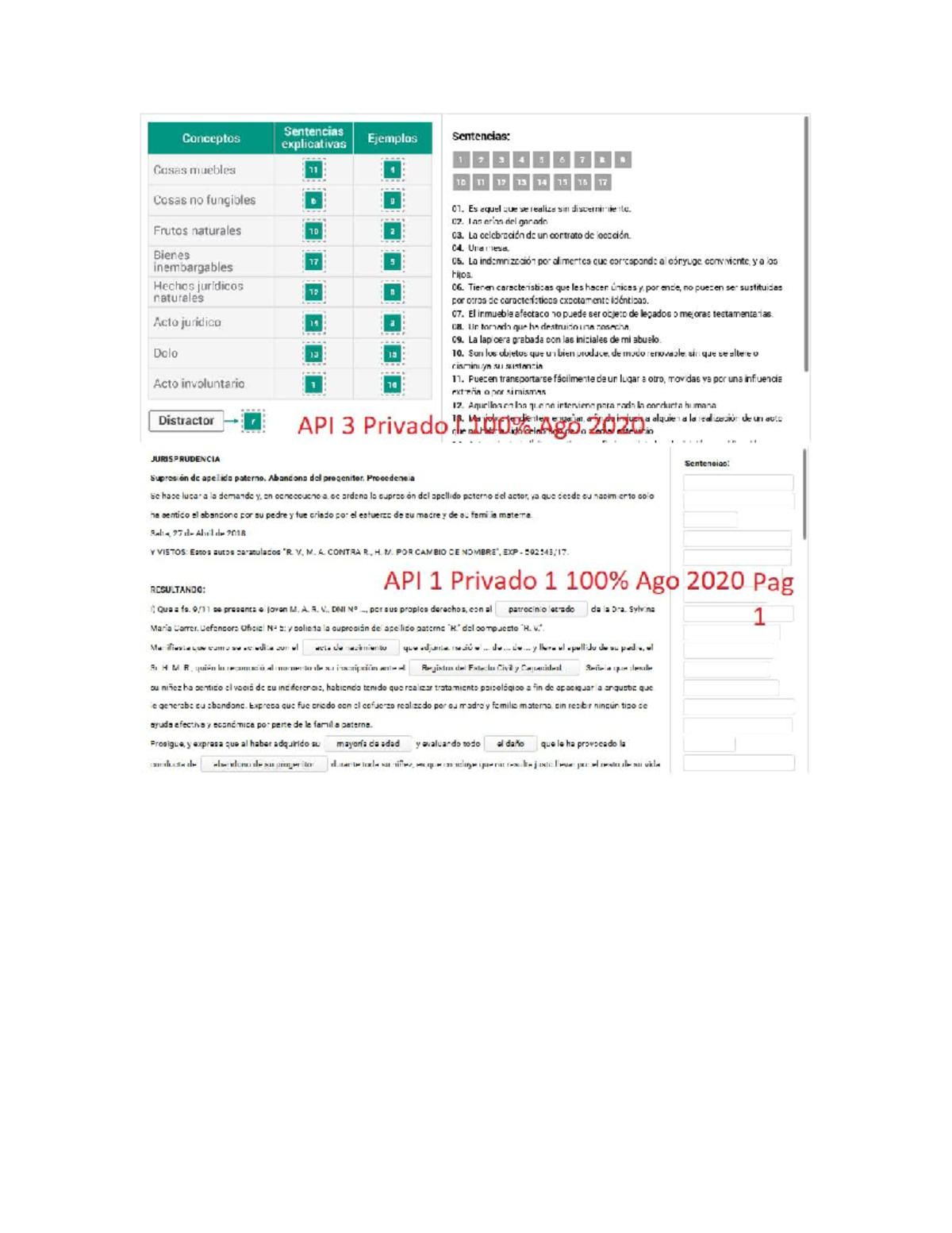 Api1 derecho Privado - Studocu