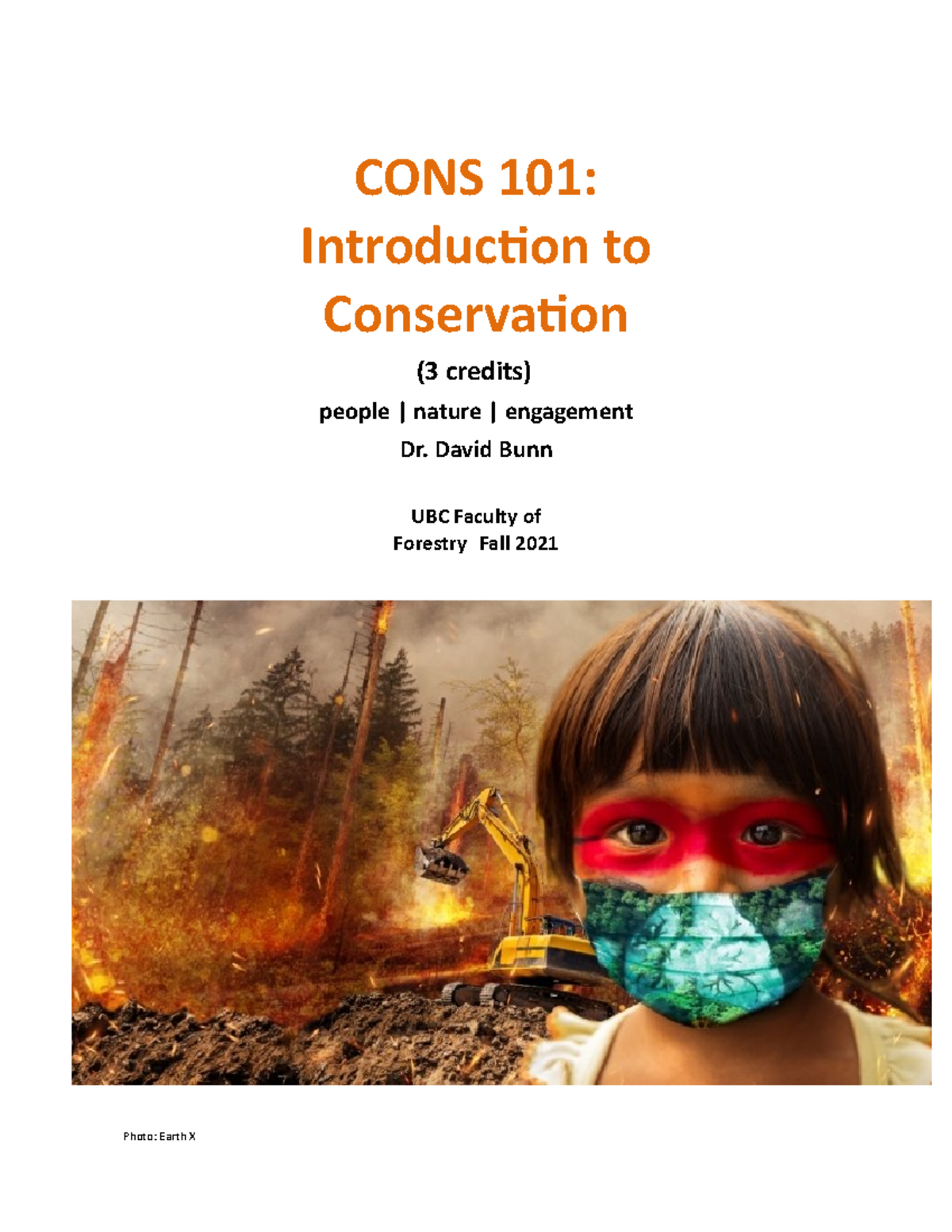 CONS 101 2021 September 3 - CONS 101: Introduction to Conservation (3 ...