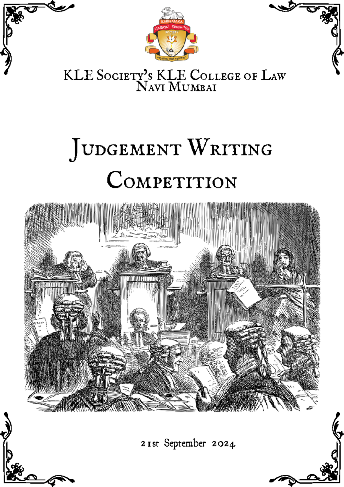 Brochure for National Judgment Writing Competition - Judgement Writing ...