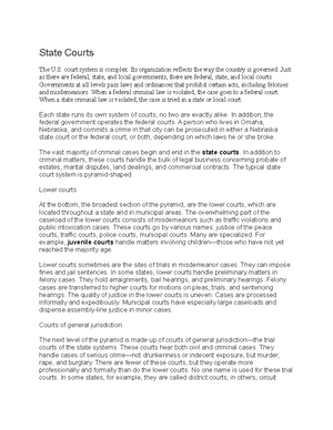 Judges public opinion - Criminal Justice Notes - Criminology - Judges ...