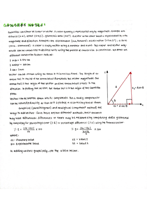 Physics Peta - Vectors - Performance task on how to sketch the required vector in the given ...