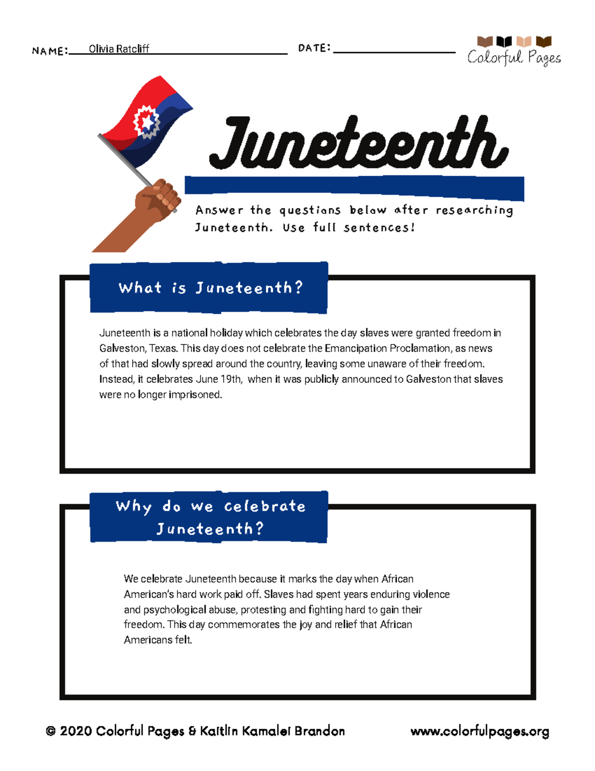 Kami Export - juneteenth-worksheet-colorful-pages-1J - SCAUA102 ...