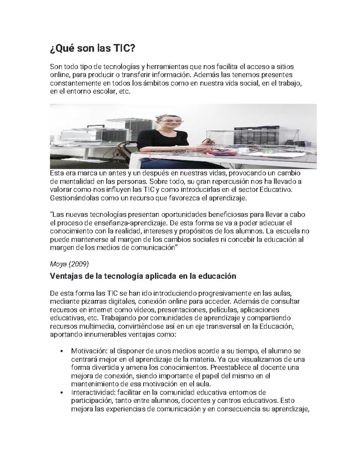 Qué son las TIC - tecnologia - ¿Qué son las TIC? Son todo tipo de ...