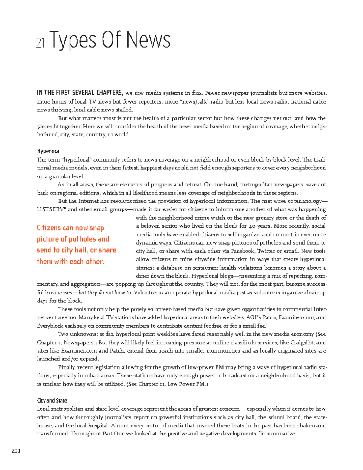 INo C 21 Types of News - journalism - 21 Types Of News In the fIrst ...