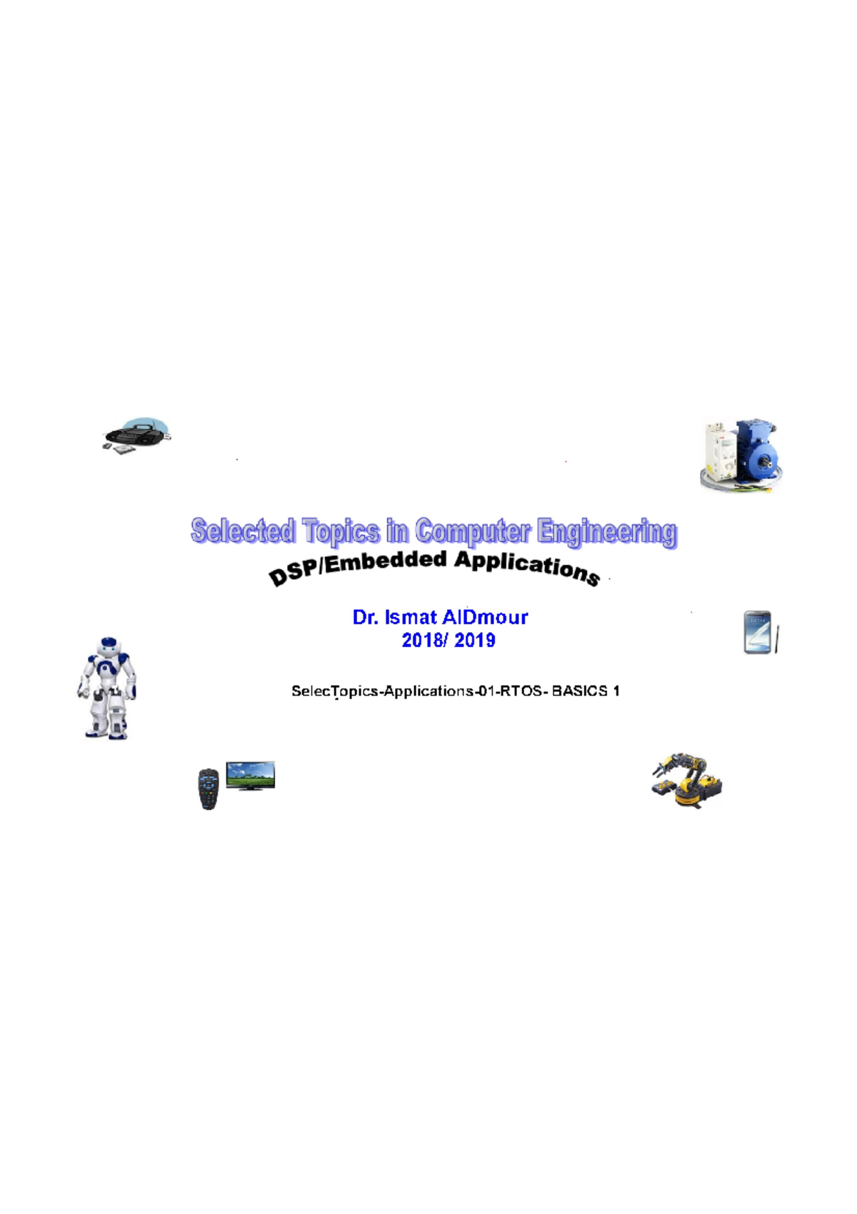 Selec Topics-Applications-01-RTOS - Basics 1 - Warning: Popup annotation has a missing or ...