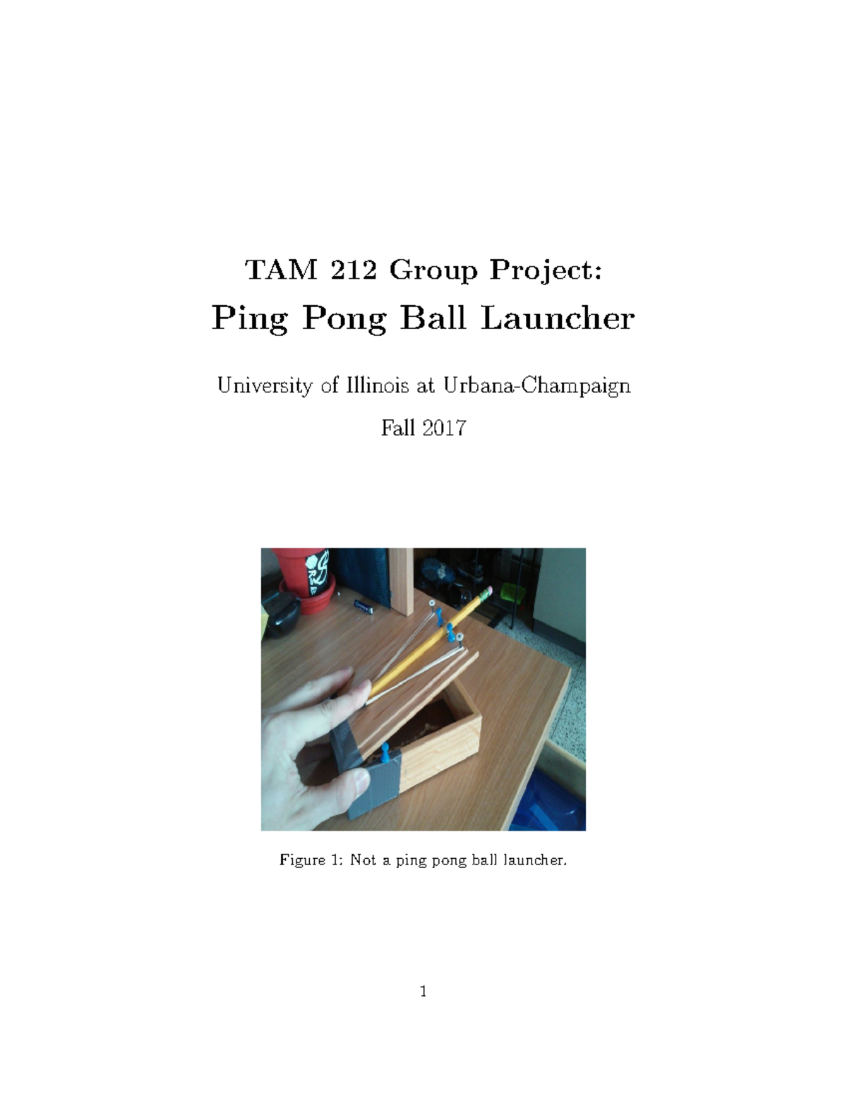 Project Description - Phys - TAM 212 Group Project: Ping Pong Ball ...