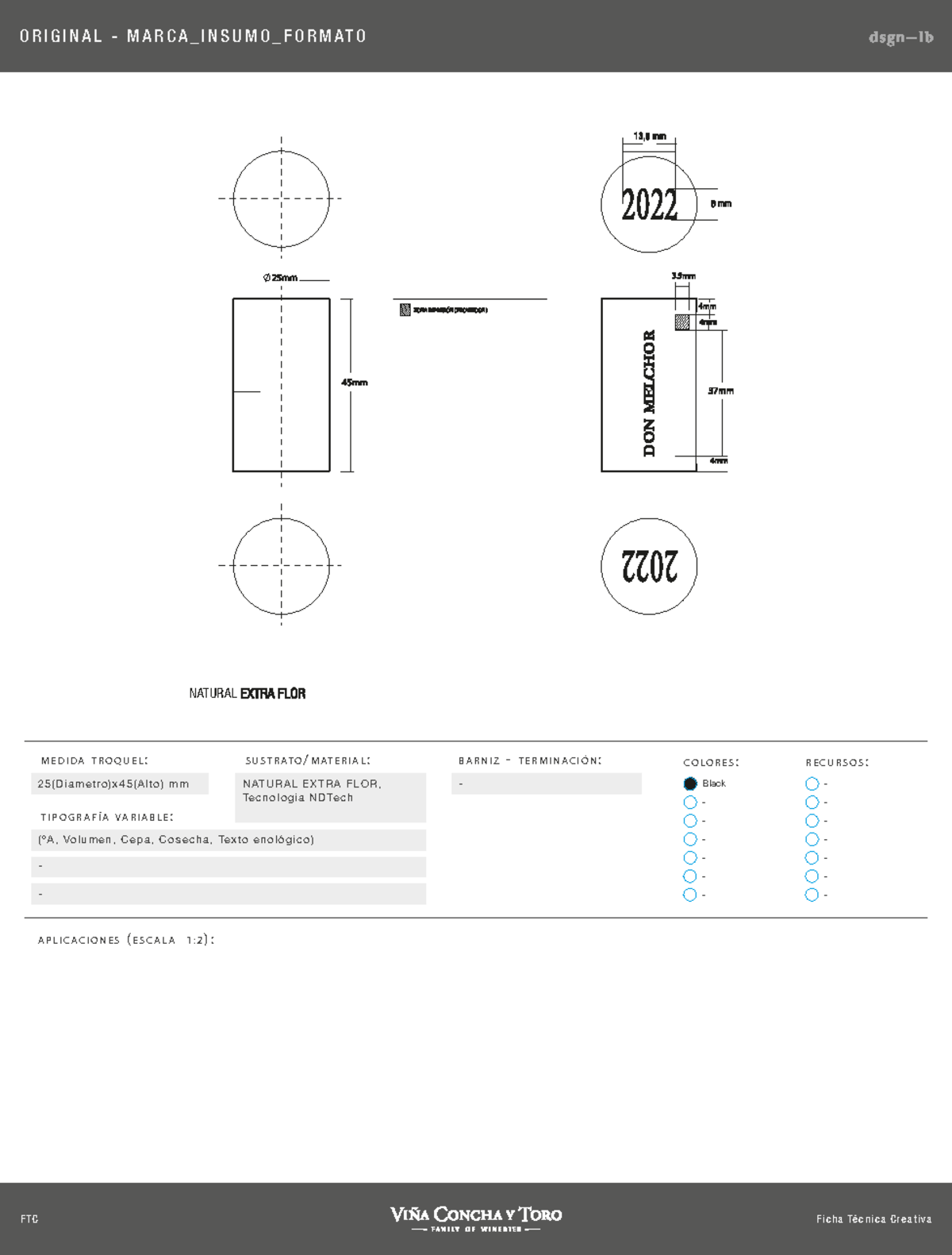 DM Corcho 2022 - xss - F T C Ficha Técnica Creativa A P L I C A C I O N ...