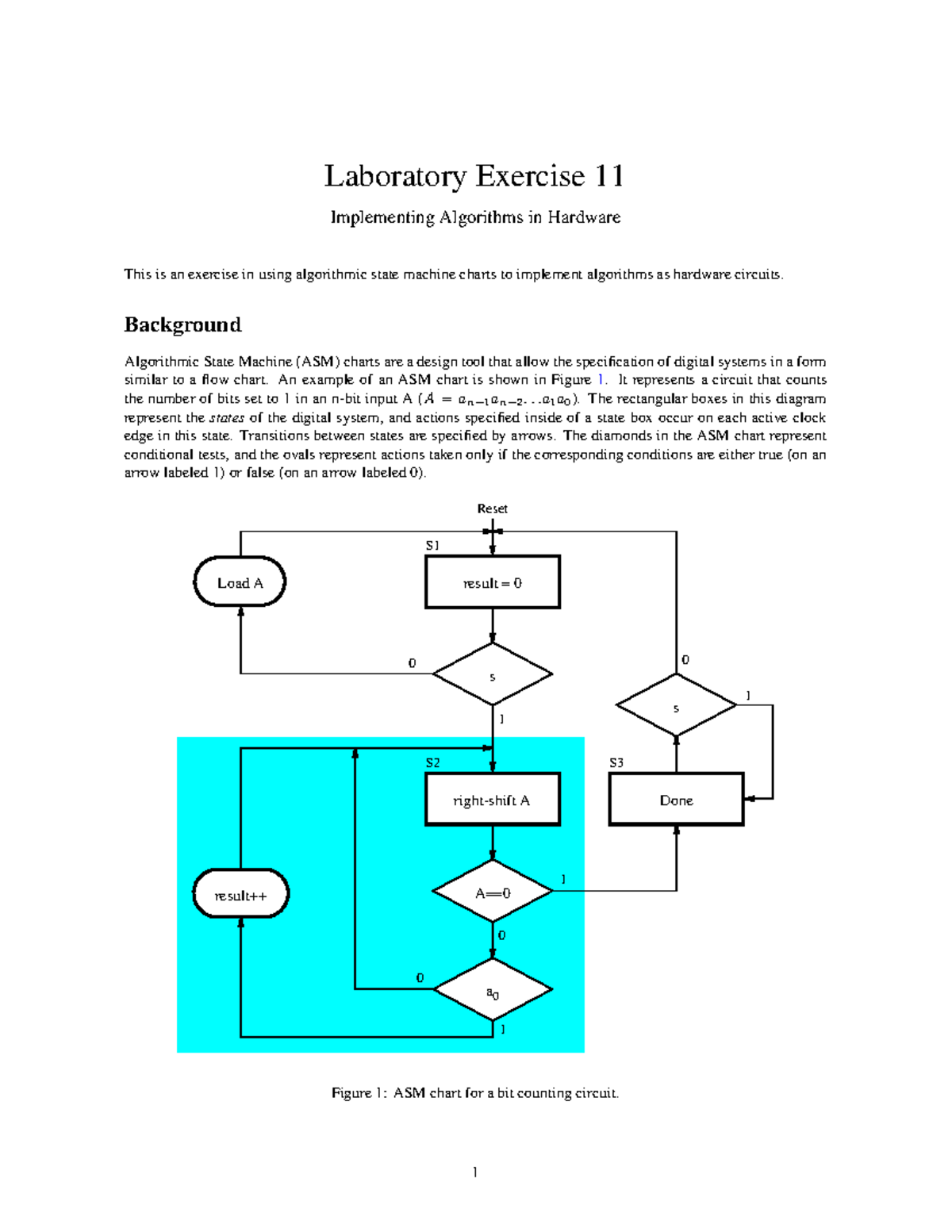 Lab11 - impeded system lab - Laboratory Exercise 11 Implementing Algorithms in Hardware This is ...