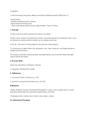 ESP 10 3rd quarter - Detailed LPs in esp - DETAILED LESSON PLAN IN ...