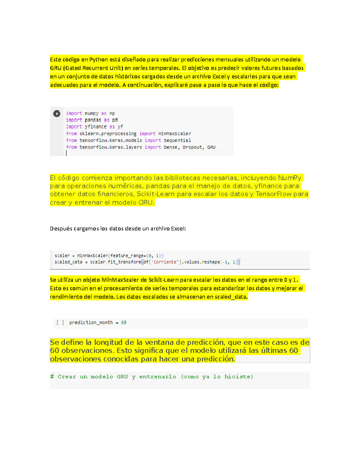 Mi parte - Explicacion del srguro - Este código en Python está diseñado ...