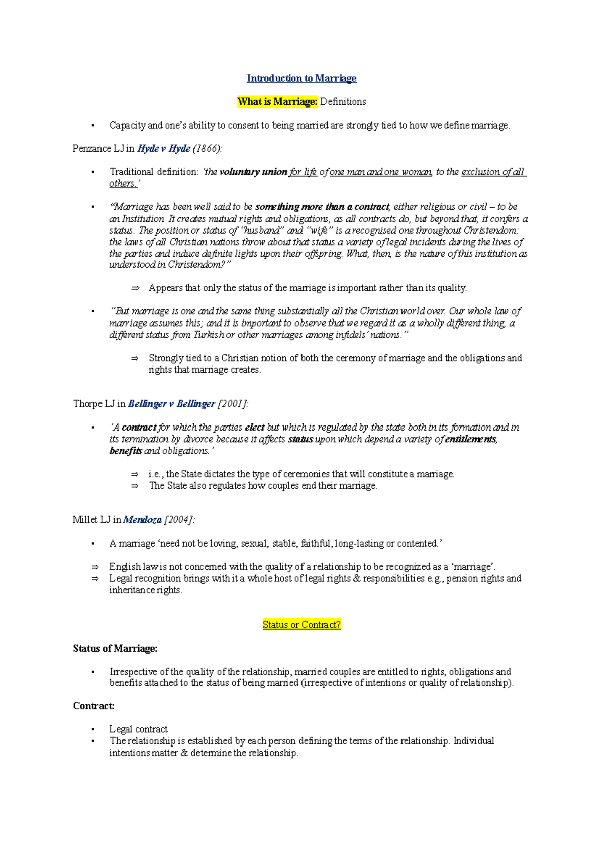 Intro to Marriage - Introduction to Marriage What is Marriage ...