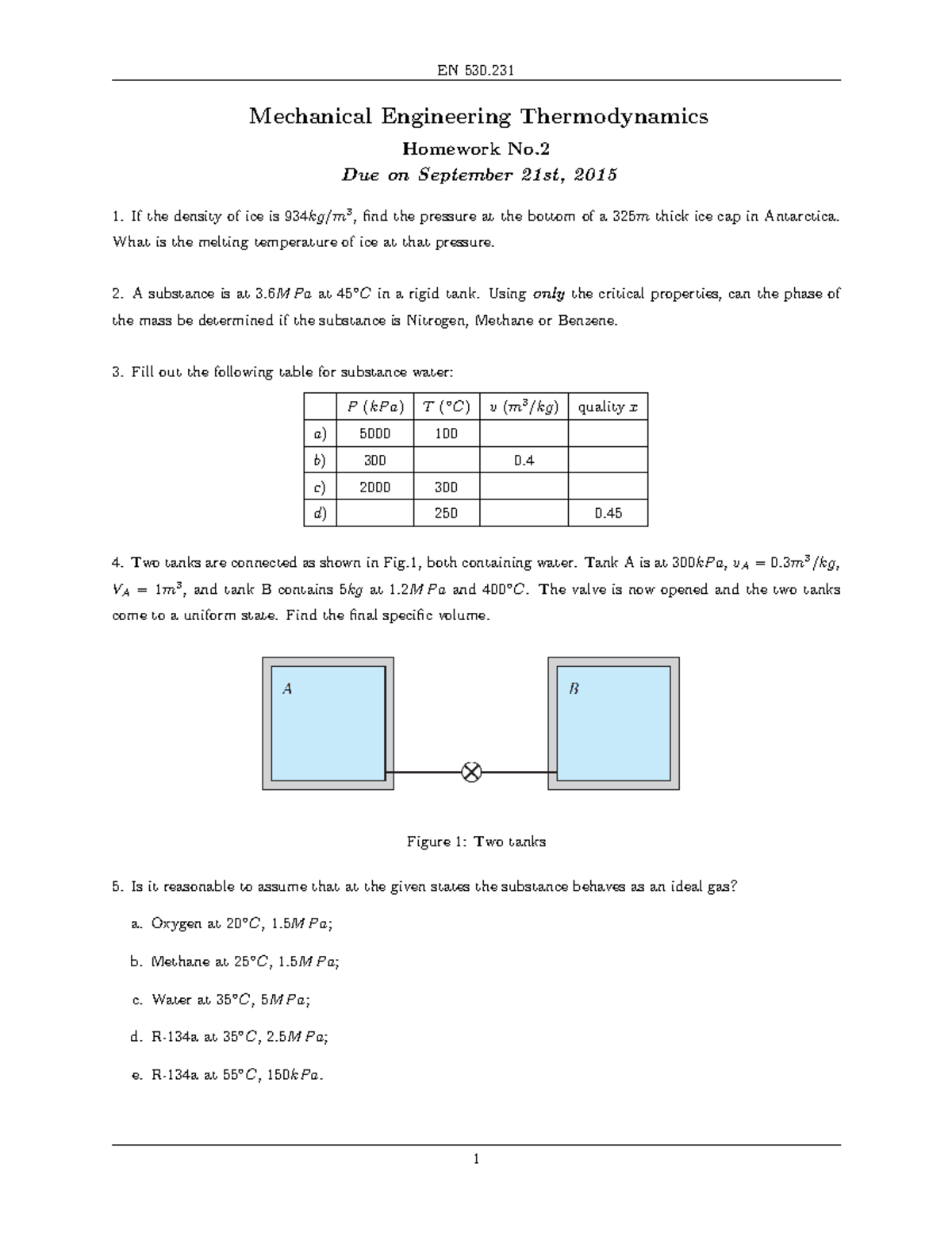 2015 Homework 2 - HW 2 2015 Fall - EN 530. Mechanical Engineering ...