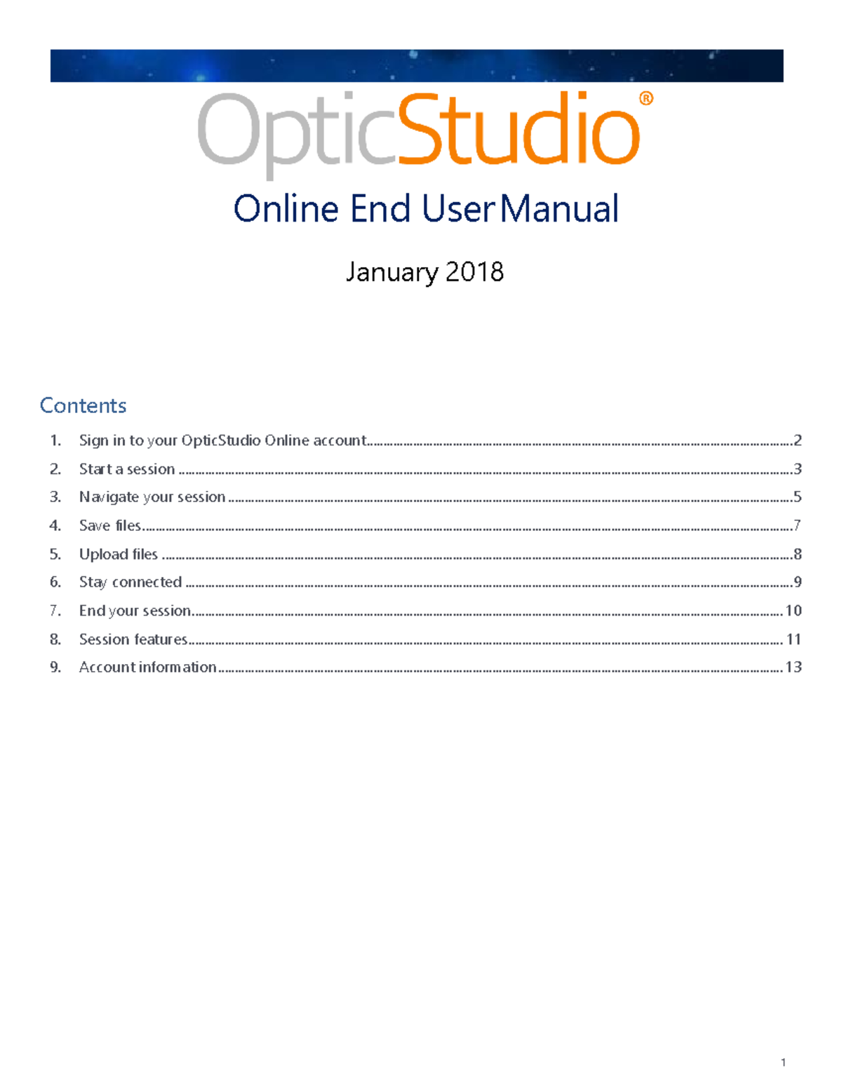 Zemax Online-End-User-Manual 2018 - Online End User Manual January Sign ...