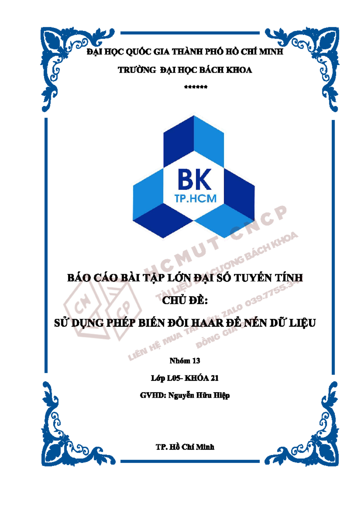 BTL-ĐSTT-1 - DSTT 14 - đại số tuyến tính - Studocu