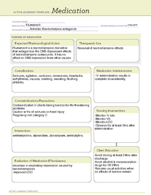 Active Learning Template Basic Concept chemotherapy - ACTIVE LEARNING ...