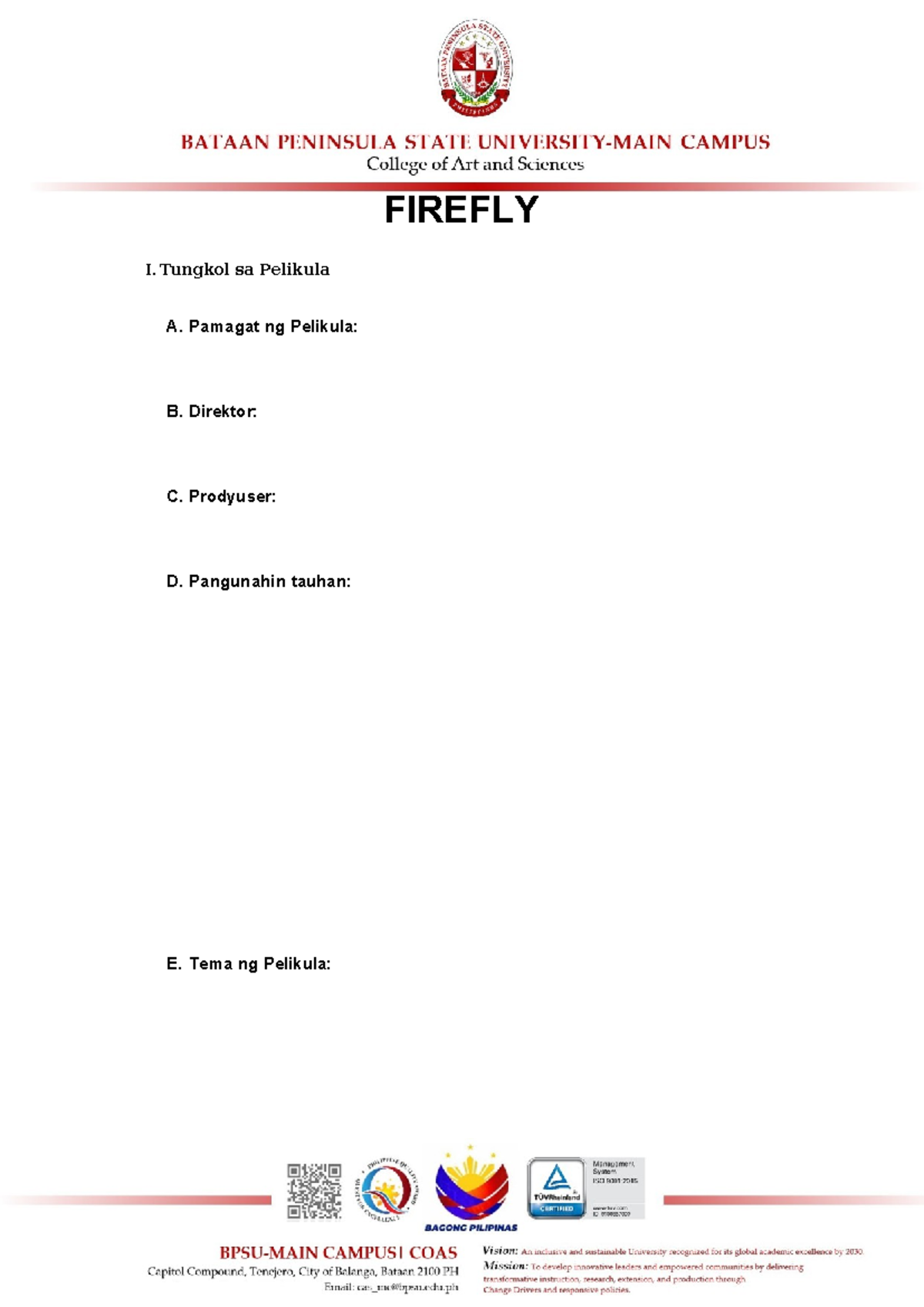 Gabay sa pagsusuri ng pelikula at guide questions finalnaito - FIREFLY ...