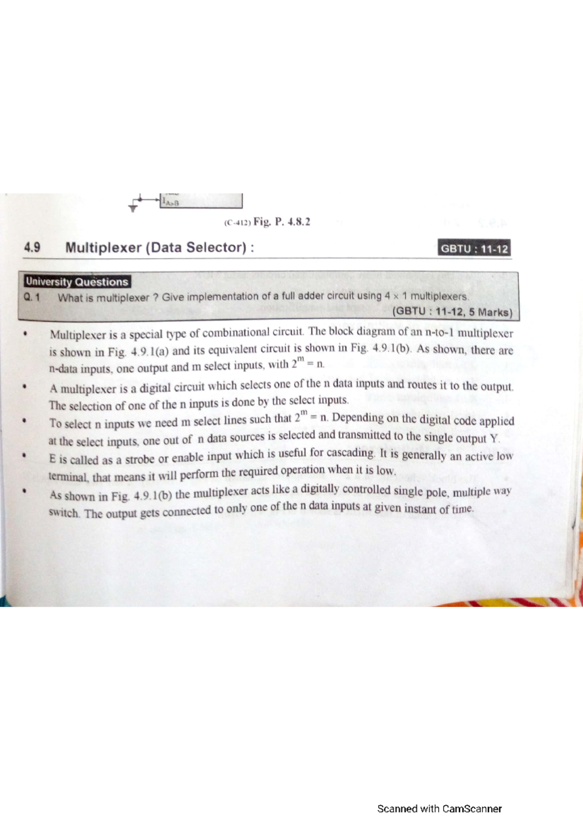 Multiplexer Decoder - Computer System Organization - Studocu