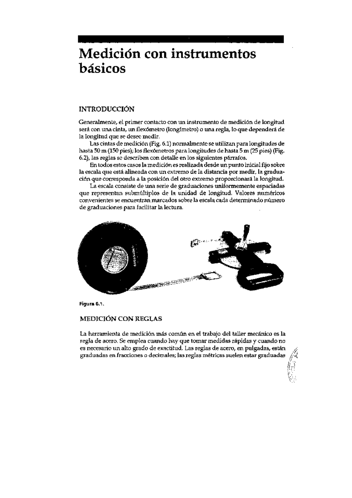 1.2 Medicion con instrumentos basicos - Las cintas de medicién (Fig. 6 ...