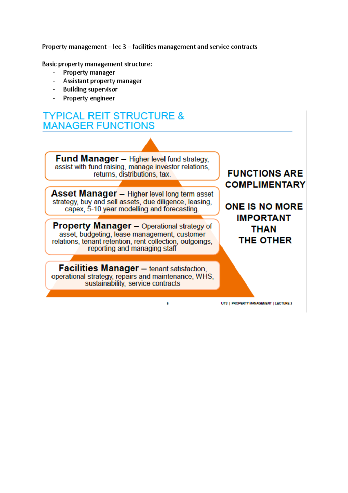 Property management – lec 3 – facilities management and service ...