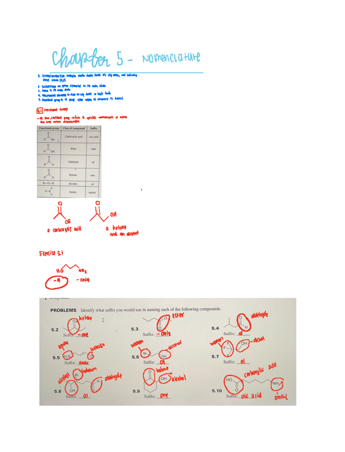 Chapter 5-Klein - Material for first semester of ochem practice. - Organic Chemistry - Chapters ...