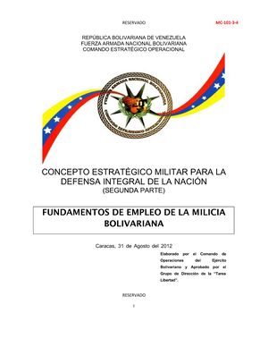 Fundamentación de la defensa integral de la nación - Johan Hernández ...