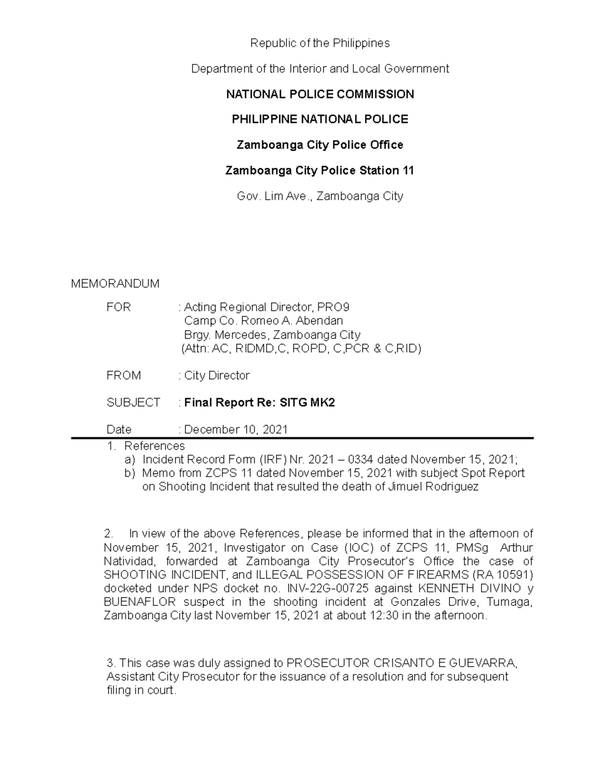 Progress-Report - A progress report - Republic of the Philippines ...