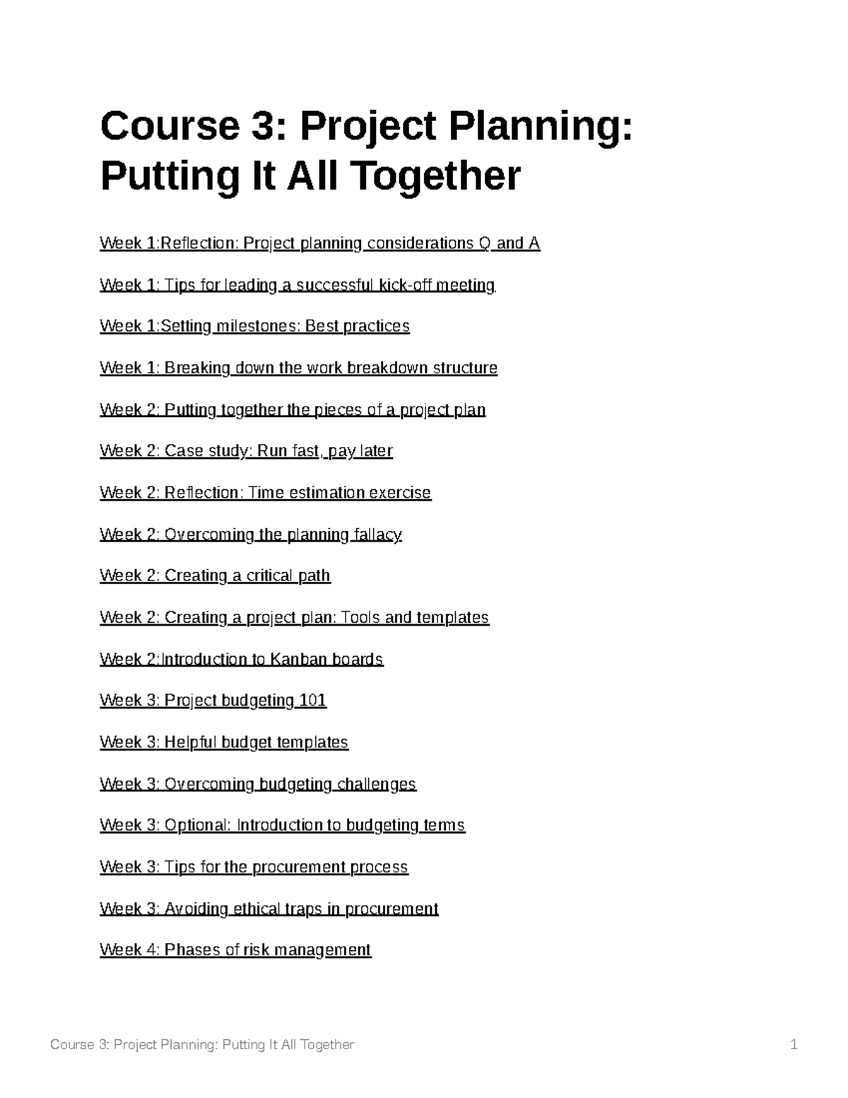 Course 3 Project Planning Putting It All Together - Studocu