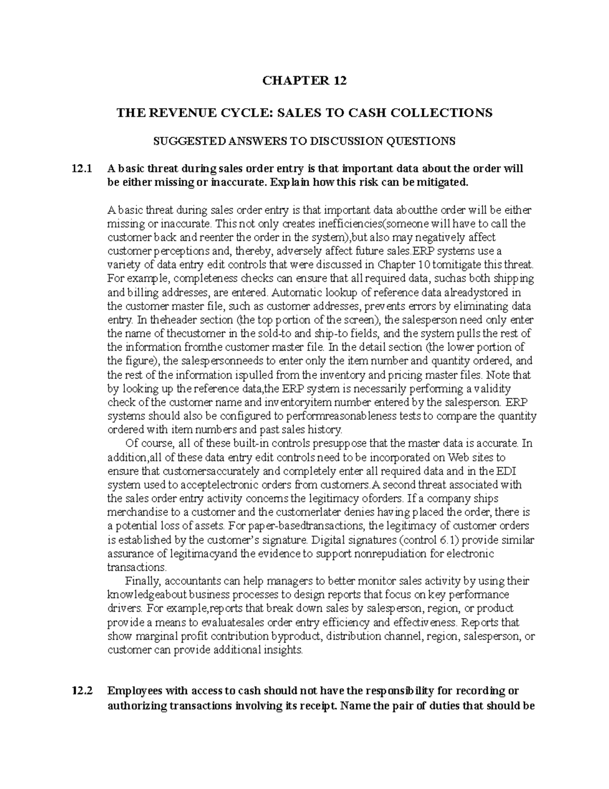 Tutorial 7 (1) AIS - AIS - Warning: TT: more functions defined than expected CHAPTER 12 THE ...